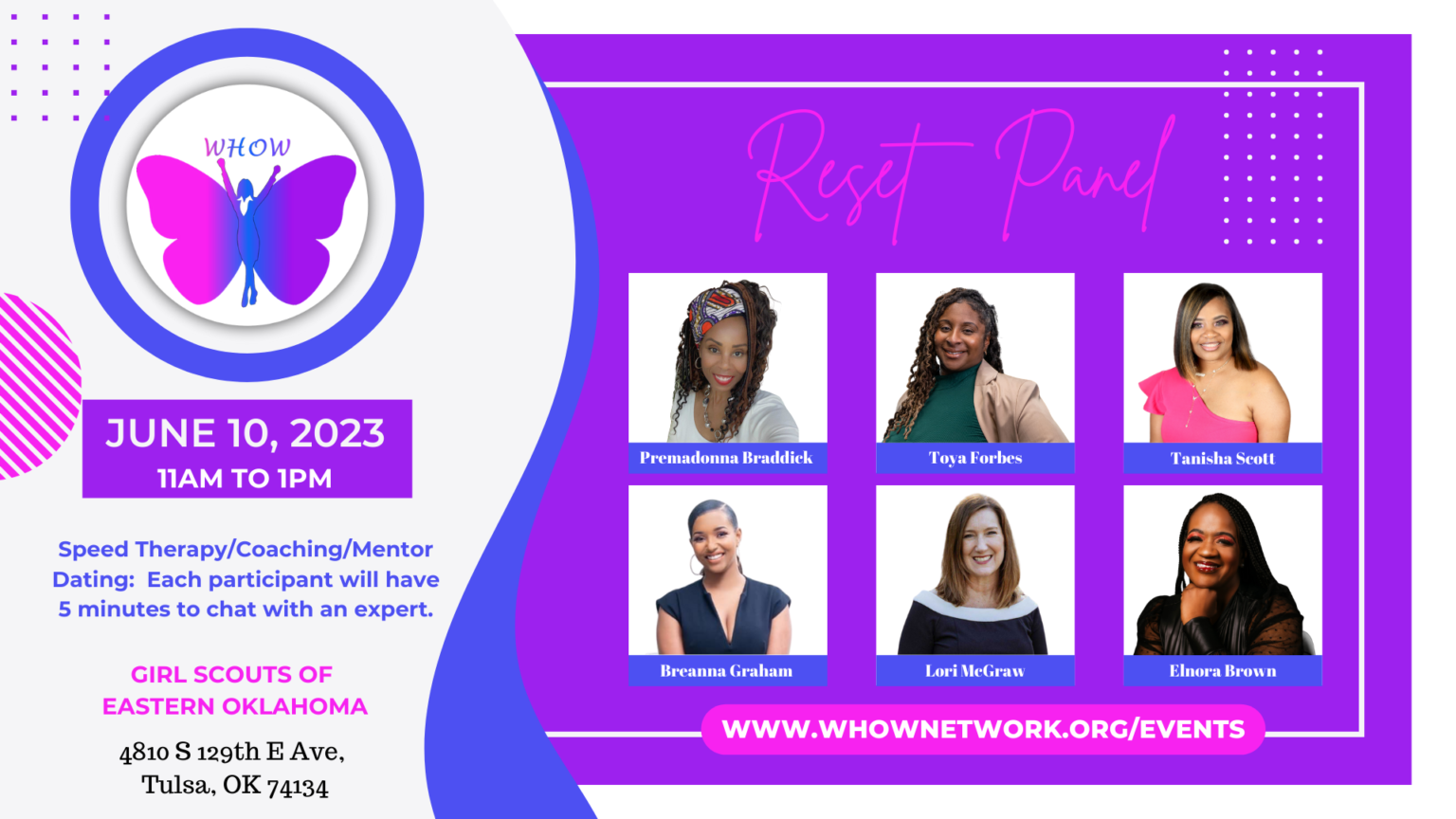 Therapy Panel - WHOW Organization (Women Helping Other Women)
